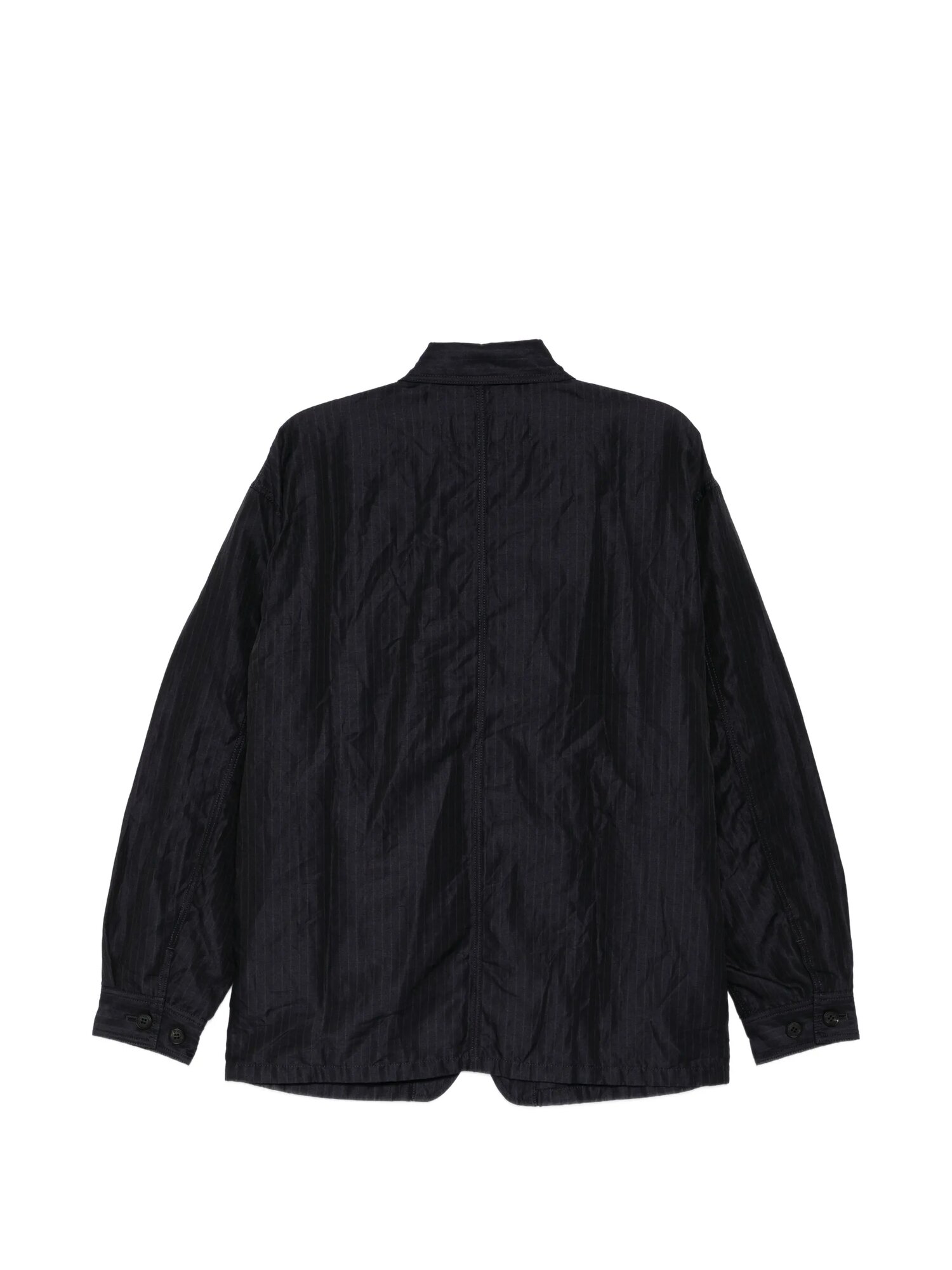 Куртка COMME des GARCONS Pinstripe-pattern crinkled jacket, размер 48 — фото 1