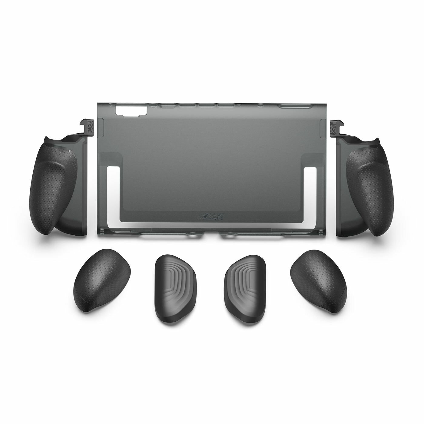 Чехол FissionGrip для Nintendo Switch 2 Savage Raven by Skull & Co. (чёрный)
