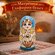 Матрешка "Глафирин букет", дерево, ручная роспись, высота 15 см