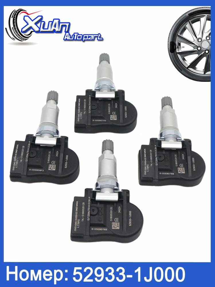 Датчик давления в шинах TPMS 433 МГц 52933-1J000 для Hyundai Kia