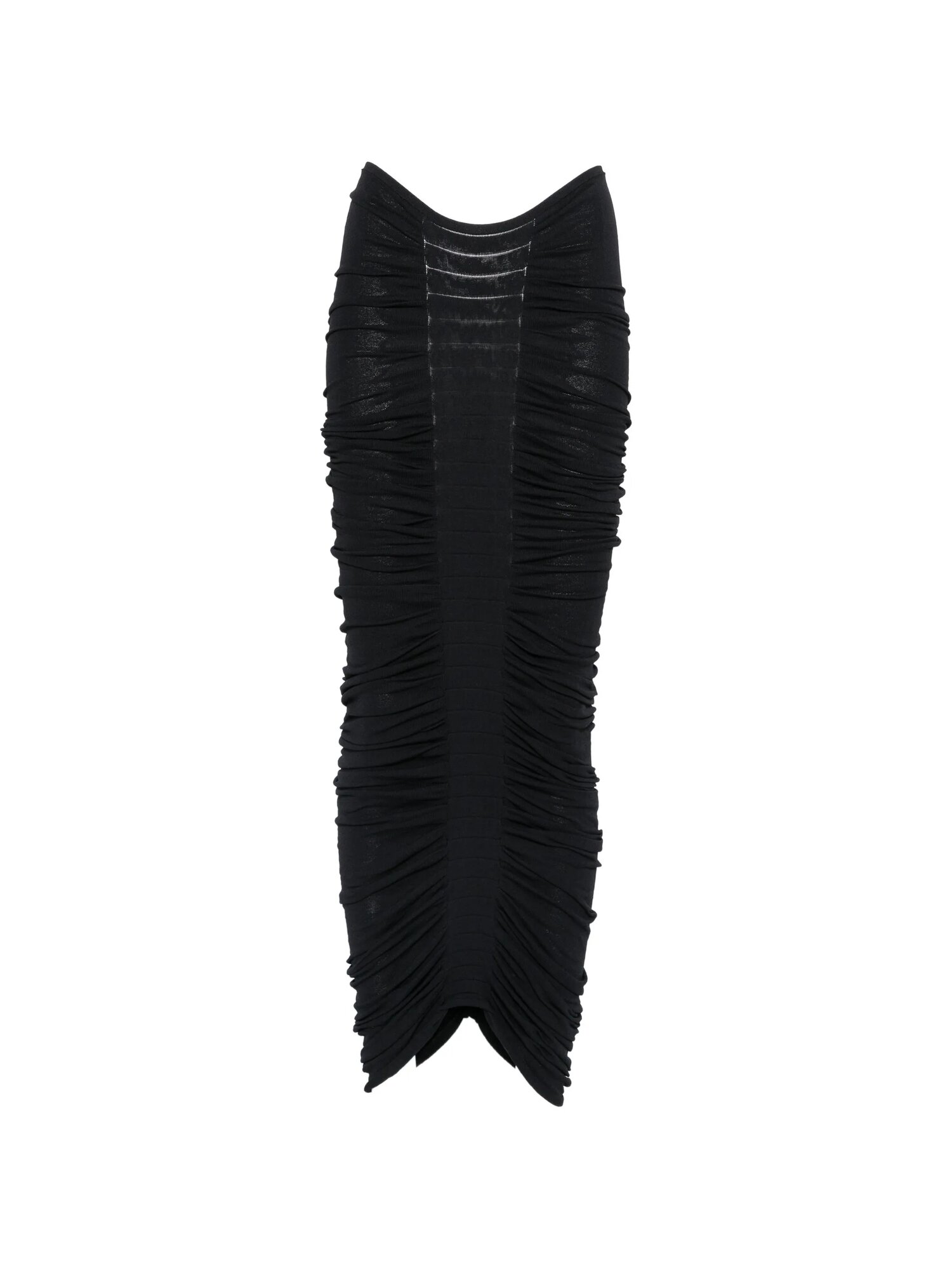Юбка ELOU Sera ruched asymmetric-hem skirt