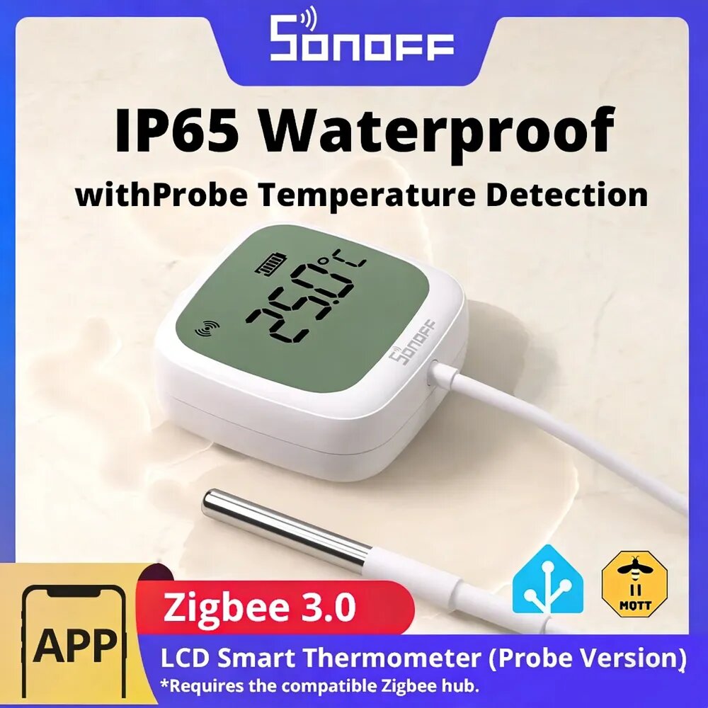 Термометр Zigbee SONOFF SNZB 02LD
