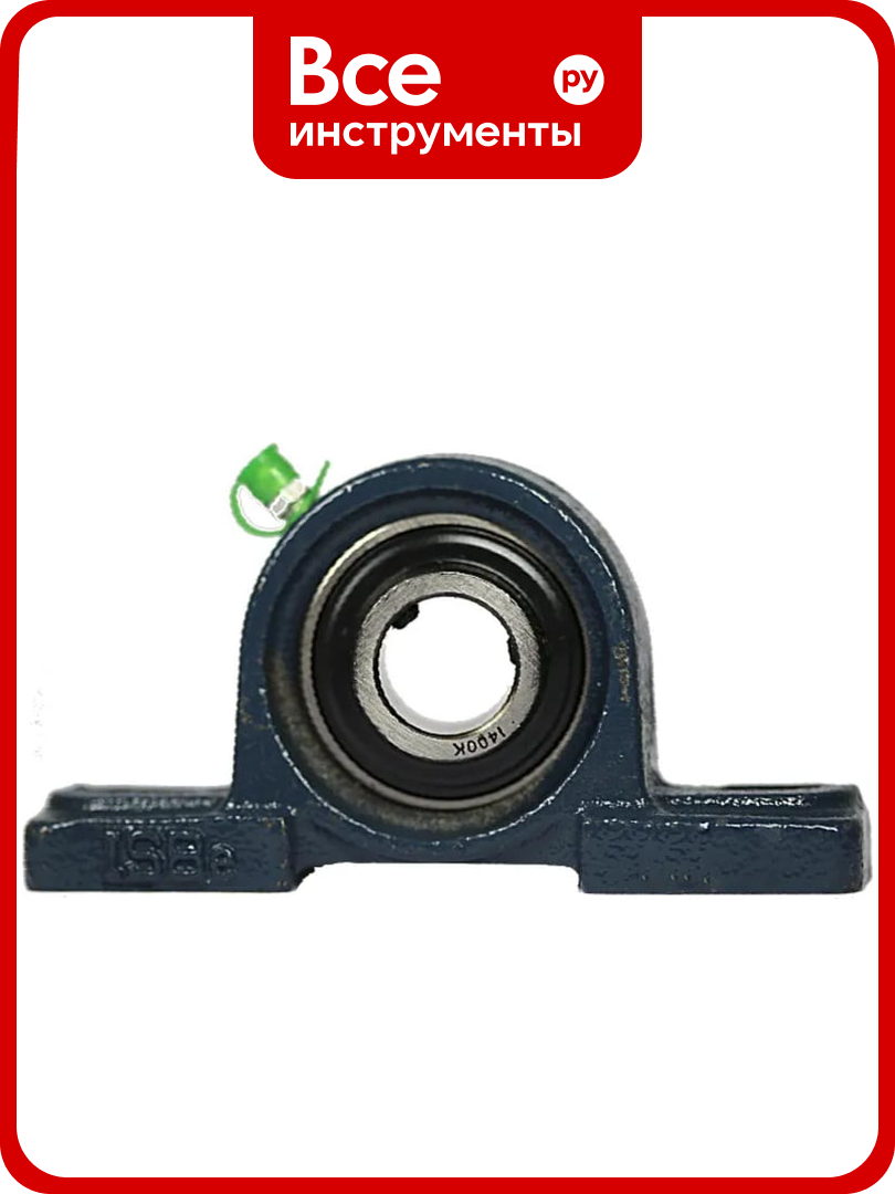 Подшипниковый узел FKD UCP208 UCP208FKD – чугунный корпус, лаповый тип, совместимый подшипник UC208, винтовая резьба