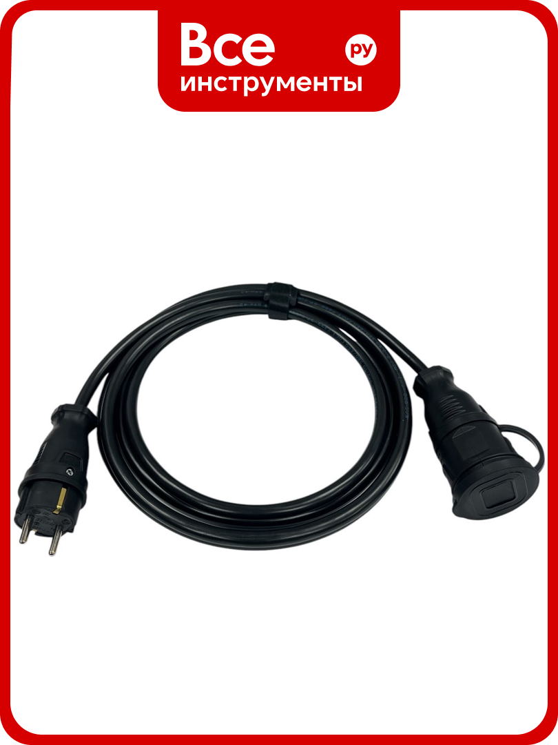 Удлинитель iTOK iCONNECT COLOR SU, силовой, с заземлением, морозостойкий, IP44
