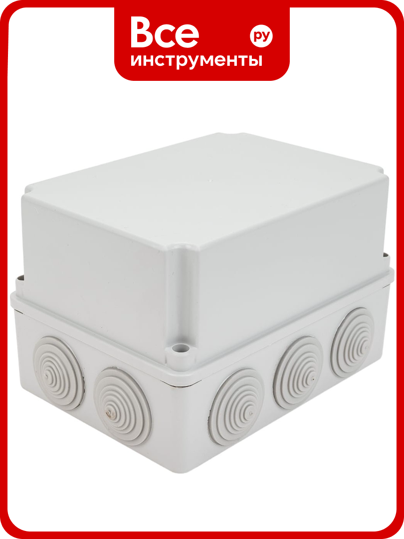 Распределительная коробка урал ПАК 190х140х120, IP 55, 10 вх. КО-65027190-012, 40мм, защищенная
