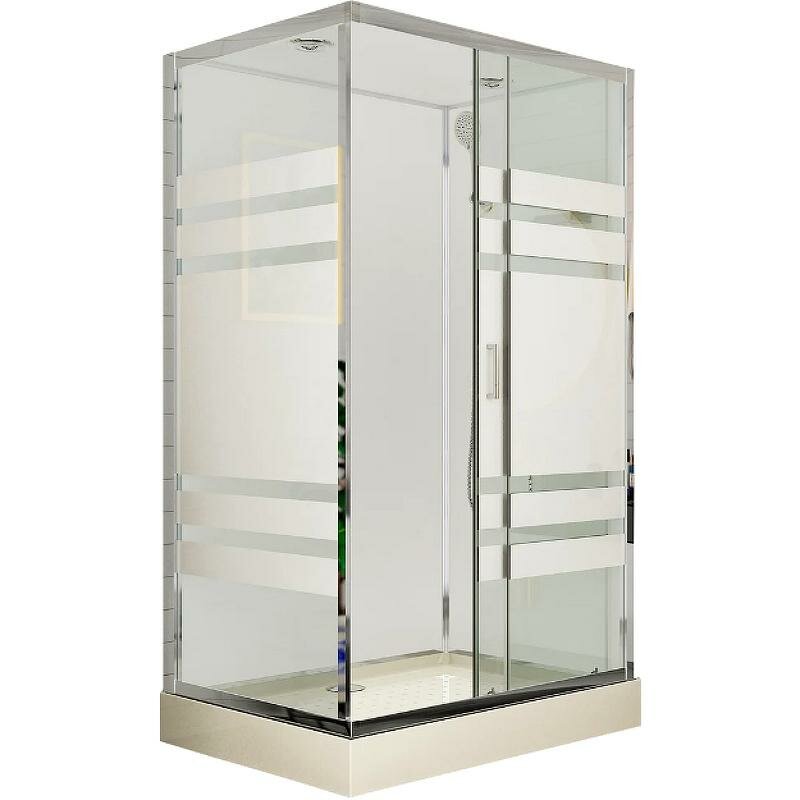 Душевая кабина Esbano 110x85 ESKE118CKR профиль хром, без гидромассажа