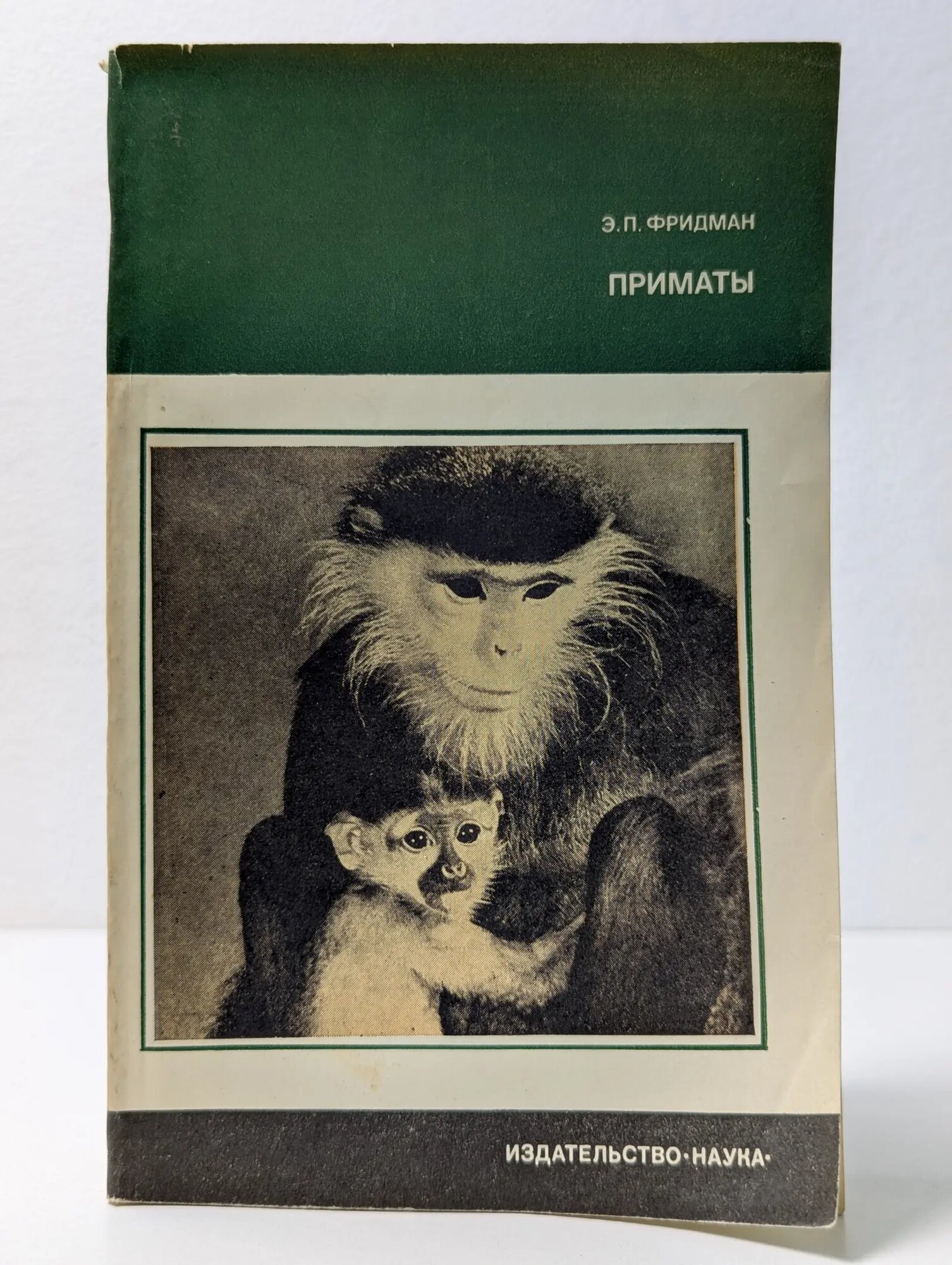 Приматы. Современные полуобезьяны, обезьяны и человек Фридман Эман Петрович 1979