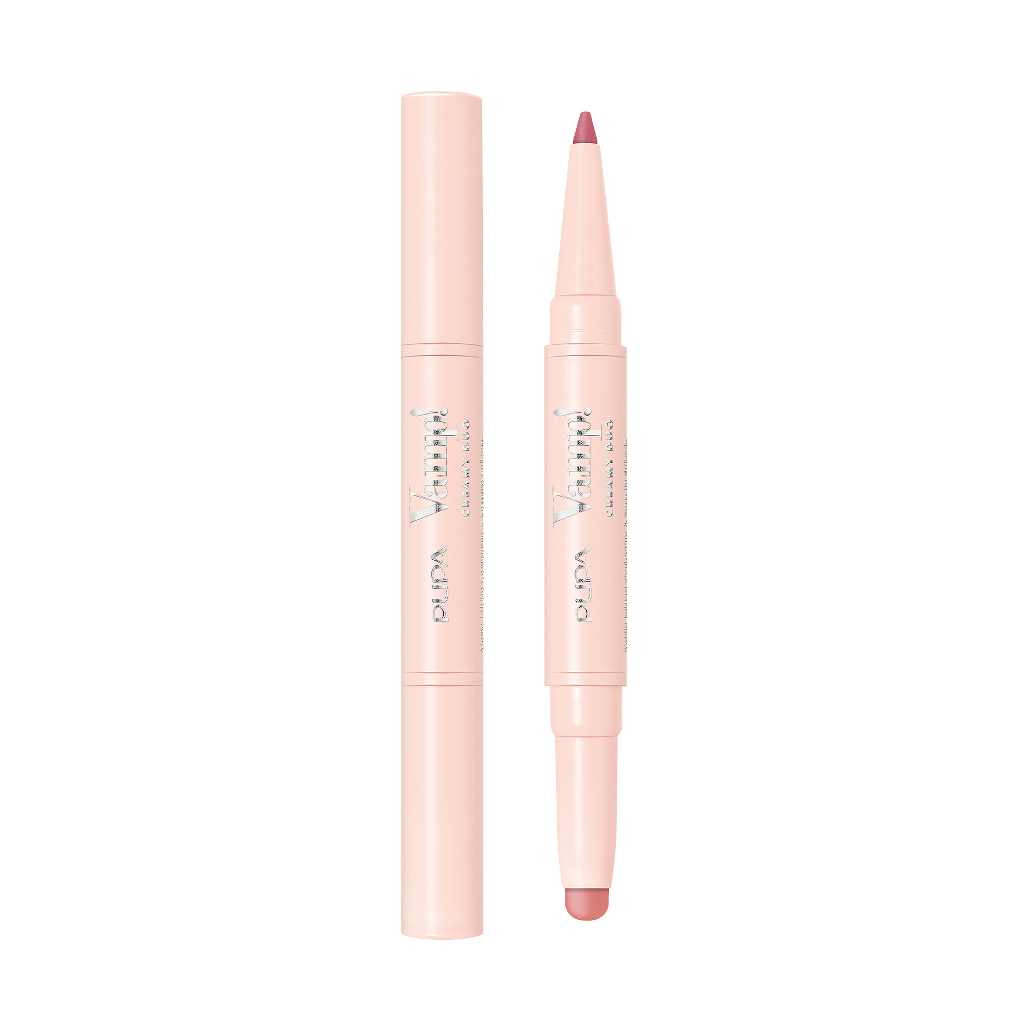 PUPA VAMP CREAMY DUO Губная помада Светлый розовый