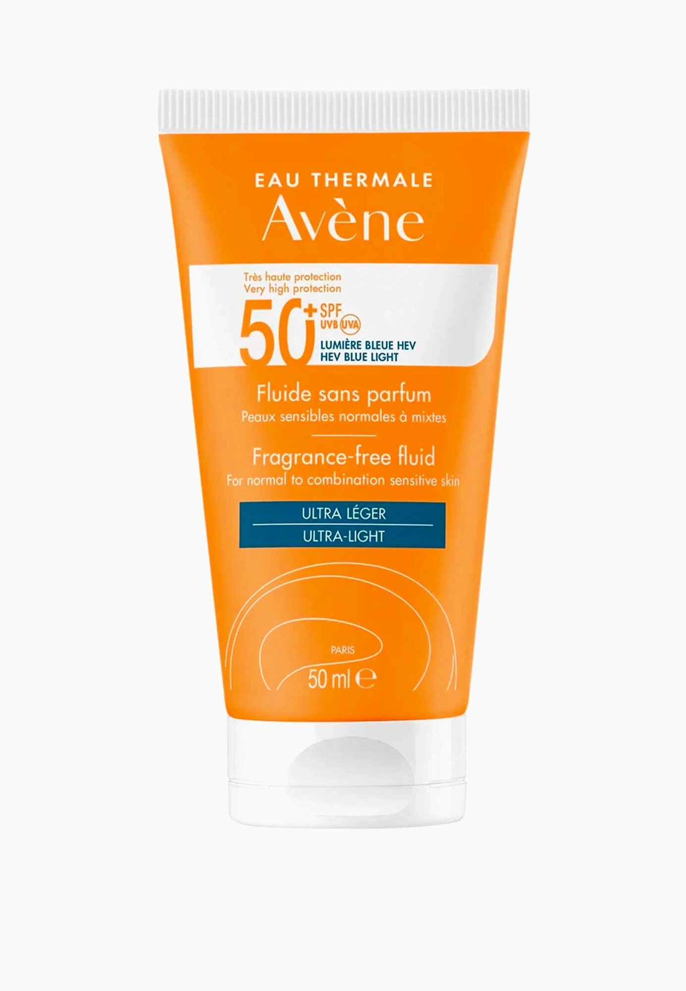 Avene Флюид для лица солнцезащитный 50 мл