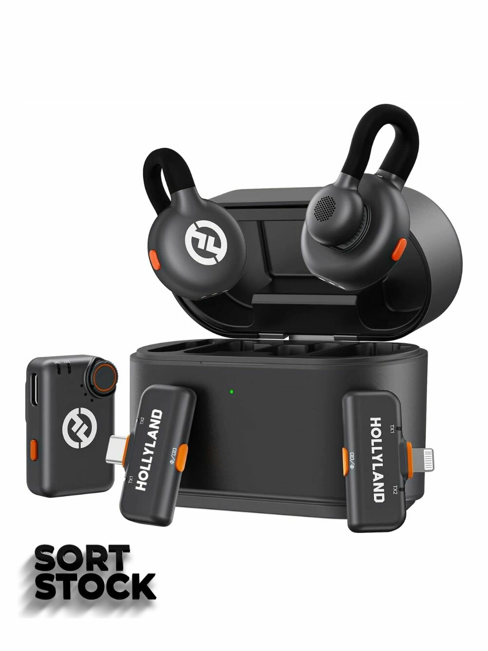 Микрофонная Радиосистема HollyLand Lark M2S Ultimate Combo (Lightning, USB-C) TX+TX+RX+RX+RX (camera), 3.5mm TRS