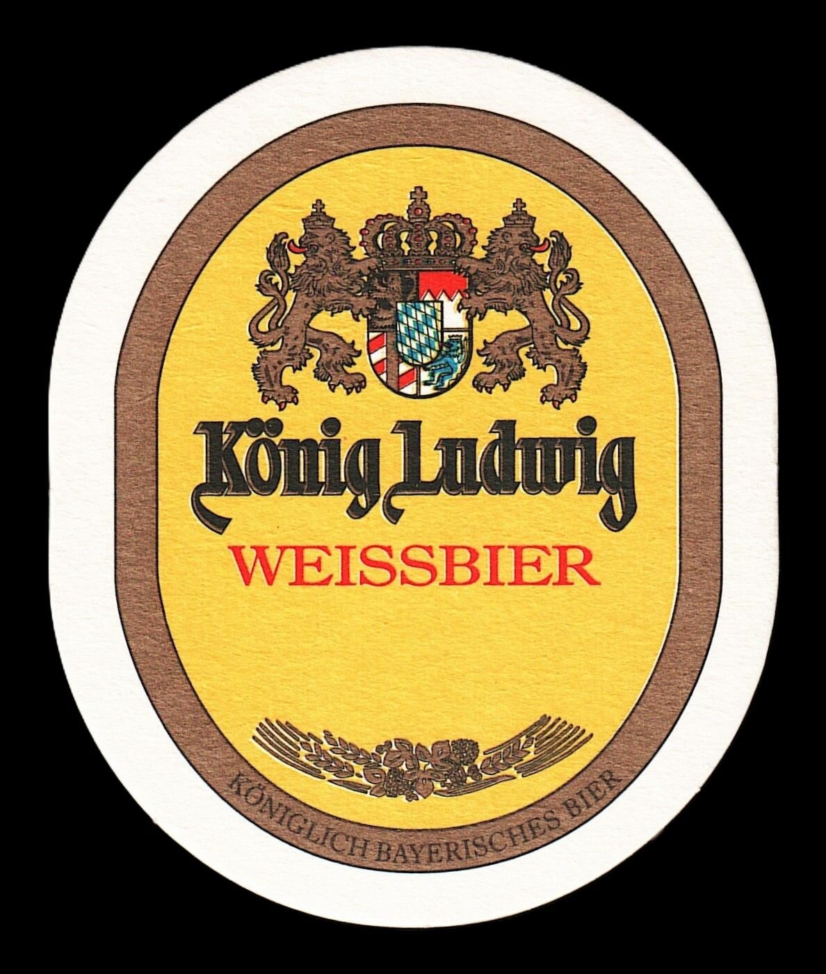 Бирдекель (костер) Германия Konig Ludwig history №6 (подставка под пивной бокал)