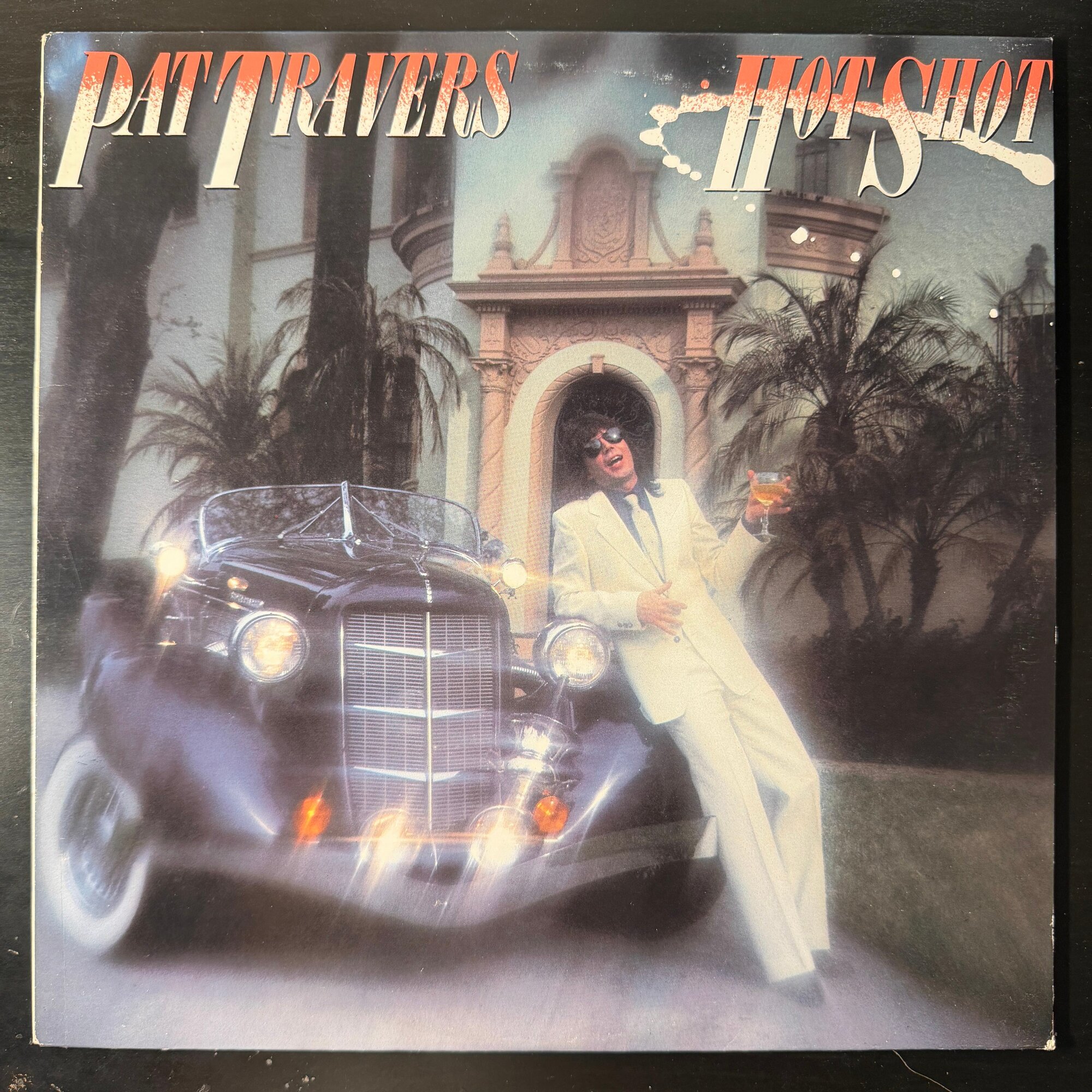Виниловая пластинка Pat Travers Hot Shot (Канада 1984г.)