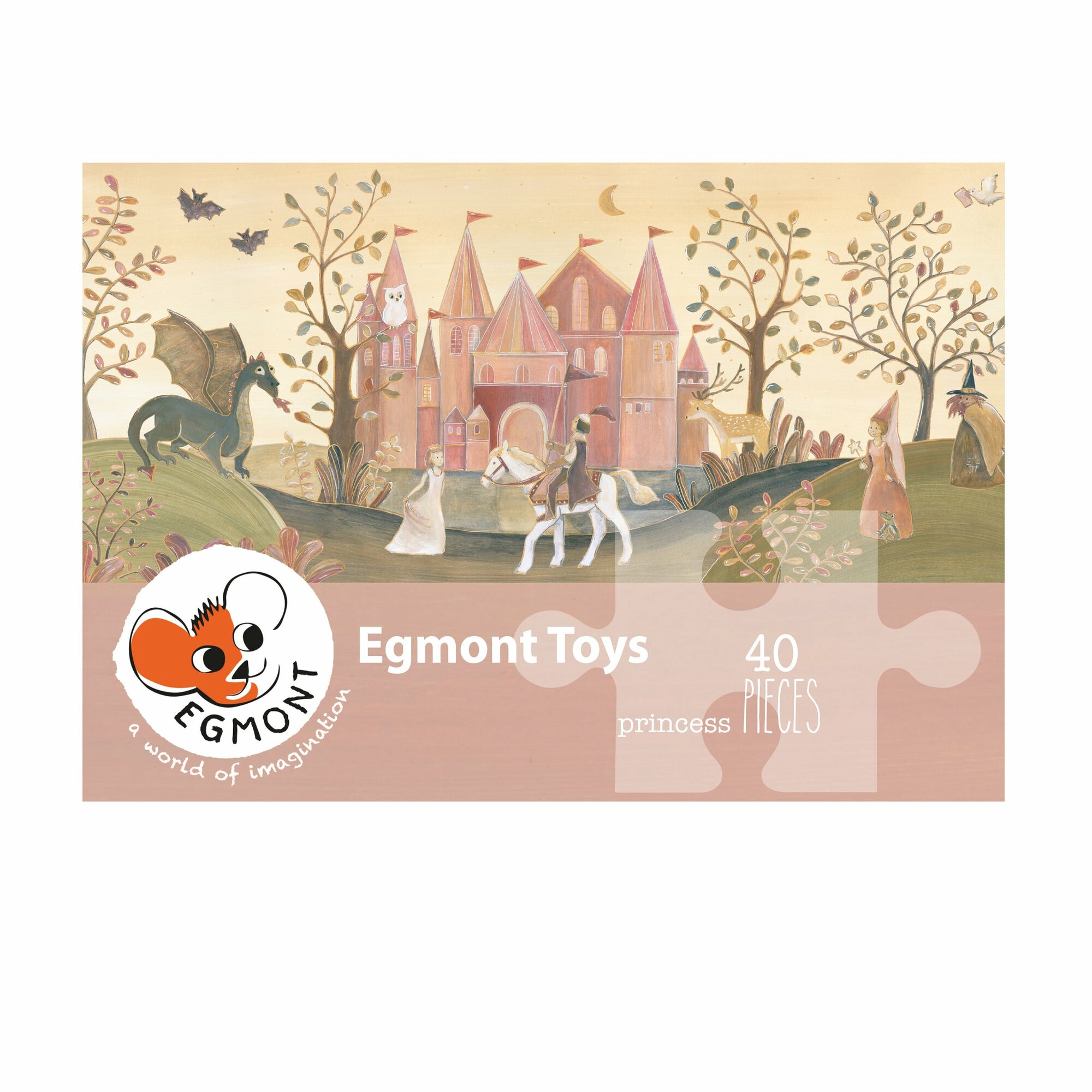 Пазл для детей Egmont Toys - Пазл "Принцесса", 40 эл.- Эгмонт тойс 7764689