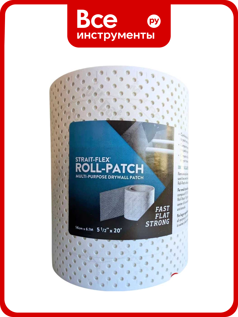 Лента из полимеров винилхлорида Strait-Flex RP-ROLL PATCH 6.1 м 3746
