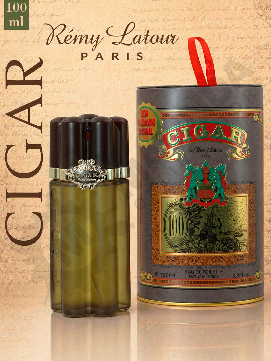 Туалетная вода мужская REMY LATOUR Cigar , объем флакона 100 мл