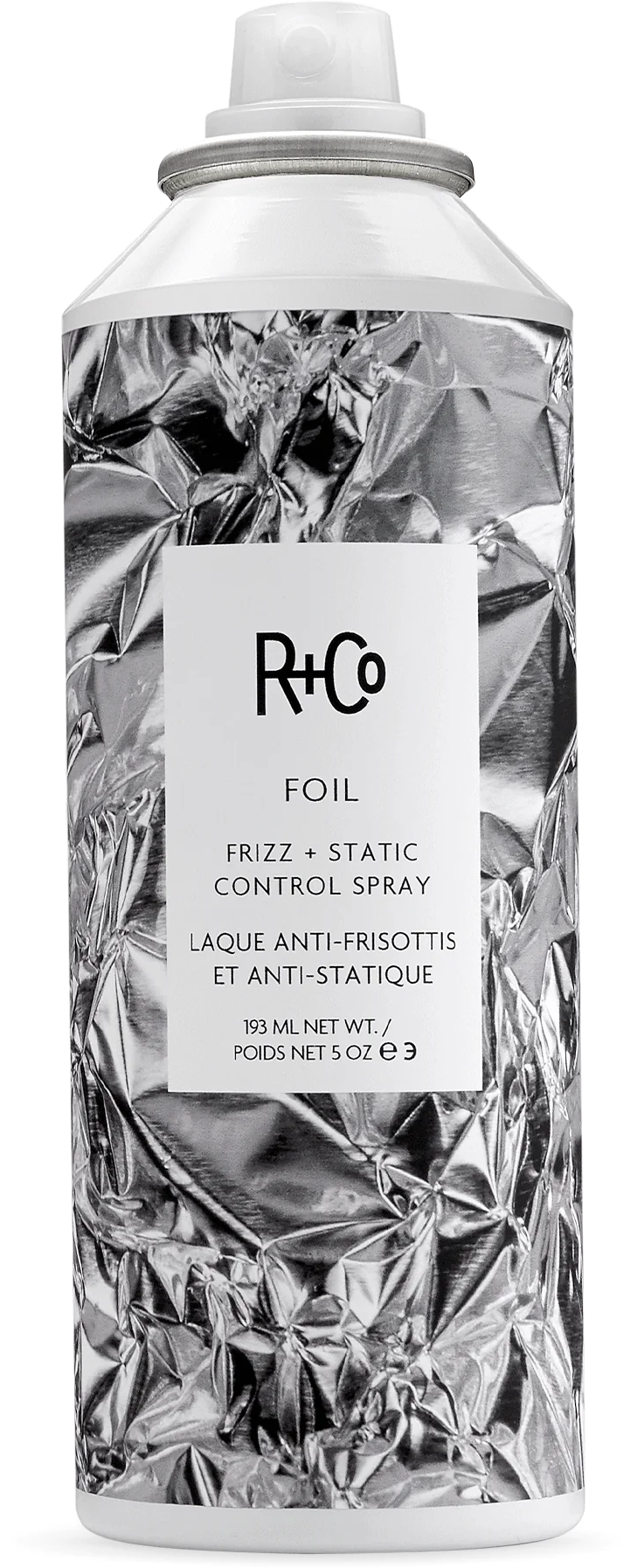 R+Co Фольга спрей-антистатик для волос Foil frizz+static control spray 30*7,5g