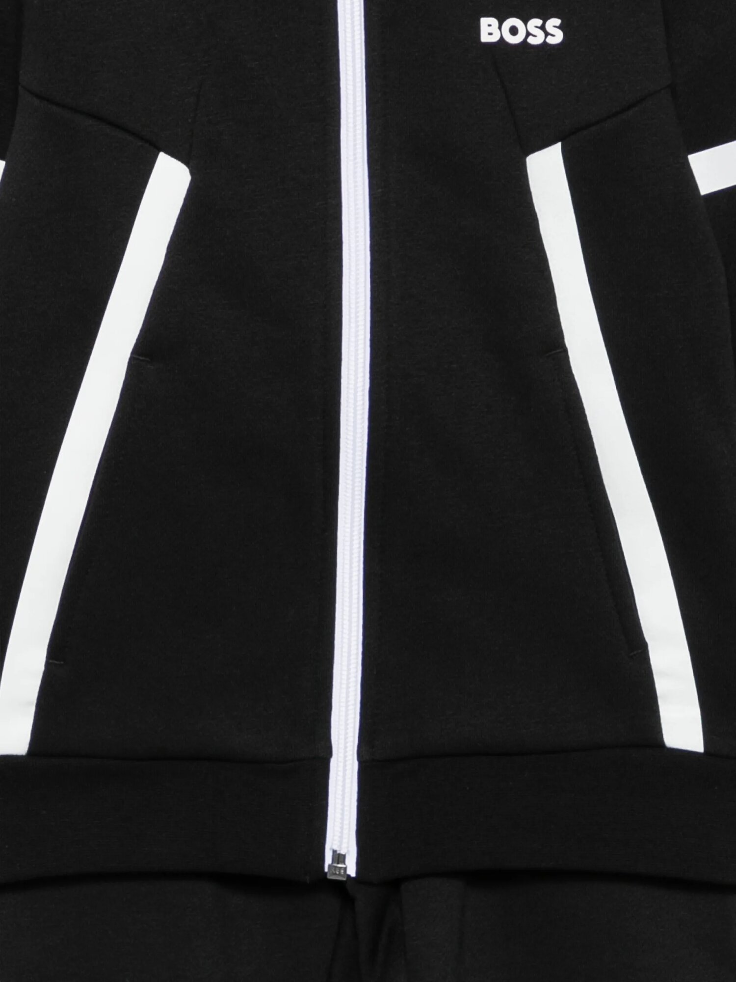 Комбинезон BOSS Logo-print tracksuit, размер 4 года, черный — фото 1