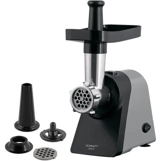 Мясорубка Scarlett SC-MG45S76 1800Вт серый/черный
