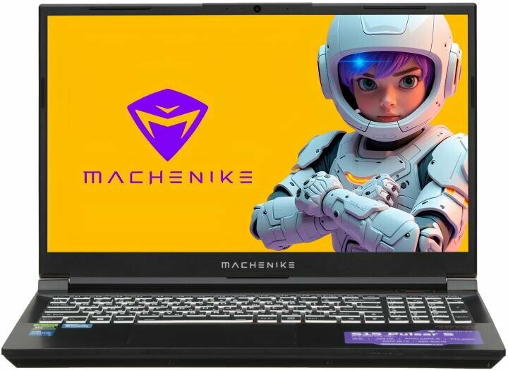 JJ00GZ00KRU 15.6" Ноутбук Machenike S15 Pulsar S черный [английская/русская раскладка, 1920x1080, IPS, Intel Core i5-12