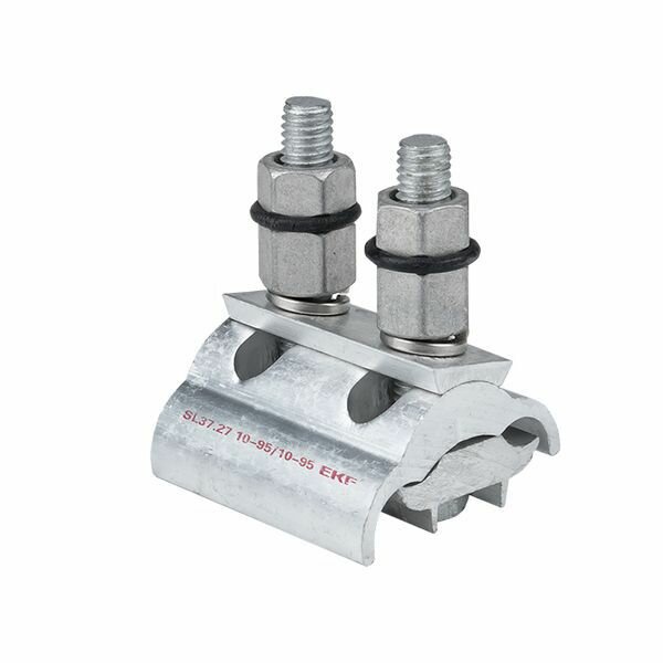 Зажим ответвительный плашечный SL37.27 10-95/10-95кв. мм EKF sl-37.27