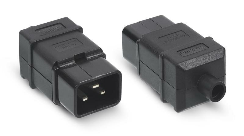 Вилка разборная С 20 IEC-320-C20 разъем IEC Cabeus 9649c