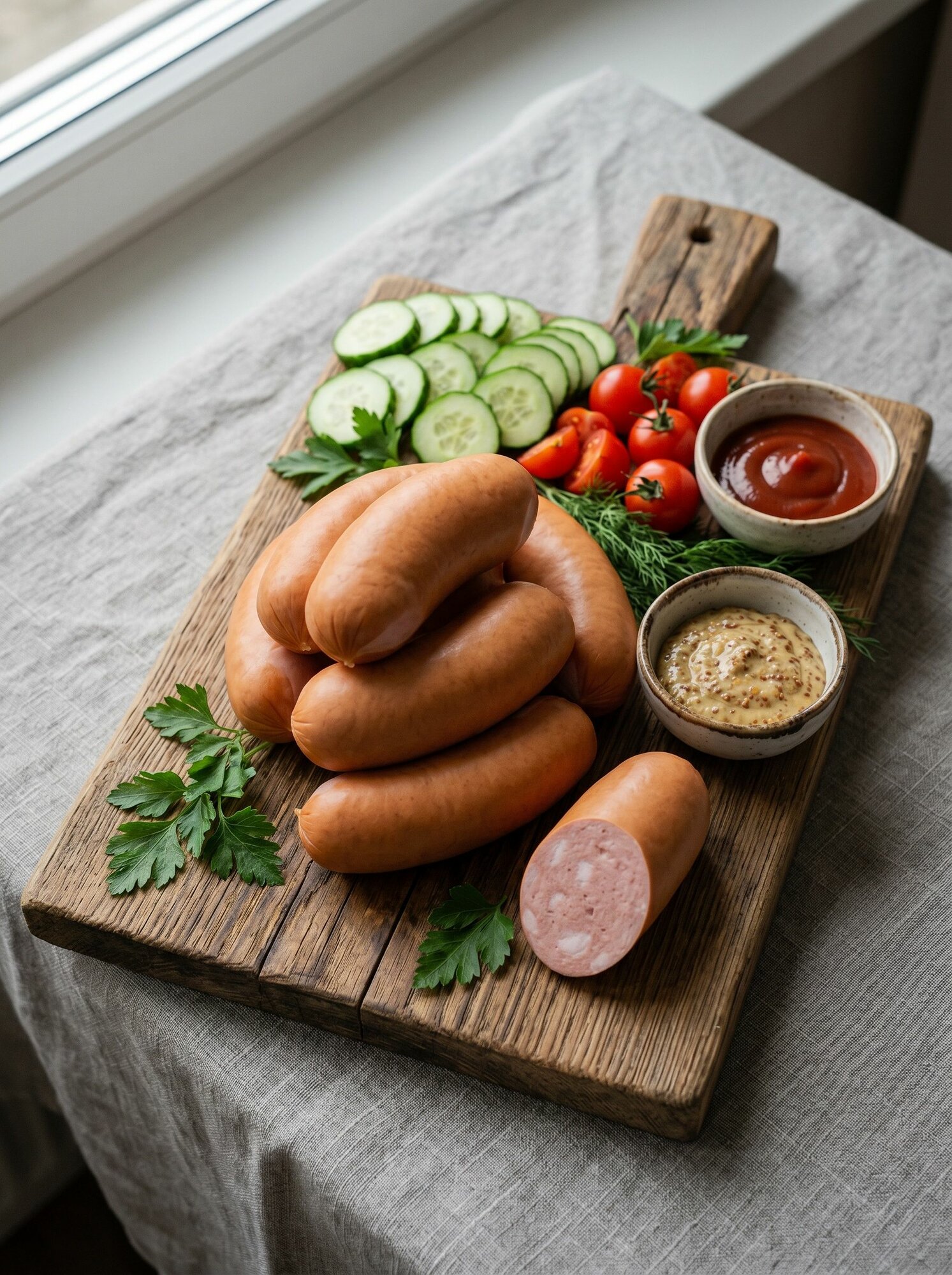 Шпикачки "Домашние с сальцем" 500 гр