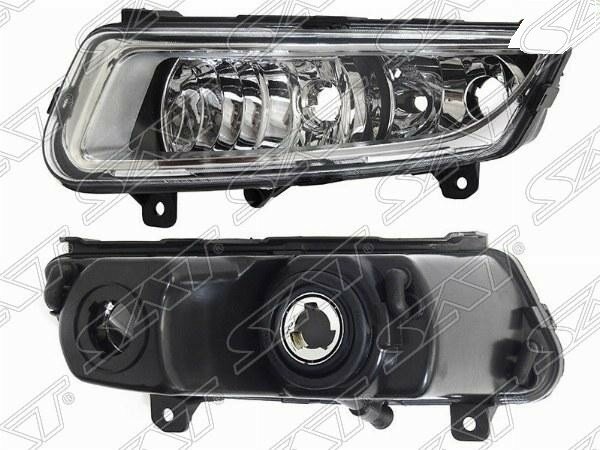 Фара противотуманная SAT ST-441-2040L слева, SEDAN 15-20, HBK 09-15 под 2 лампы Volkswagen Polo 09-20