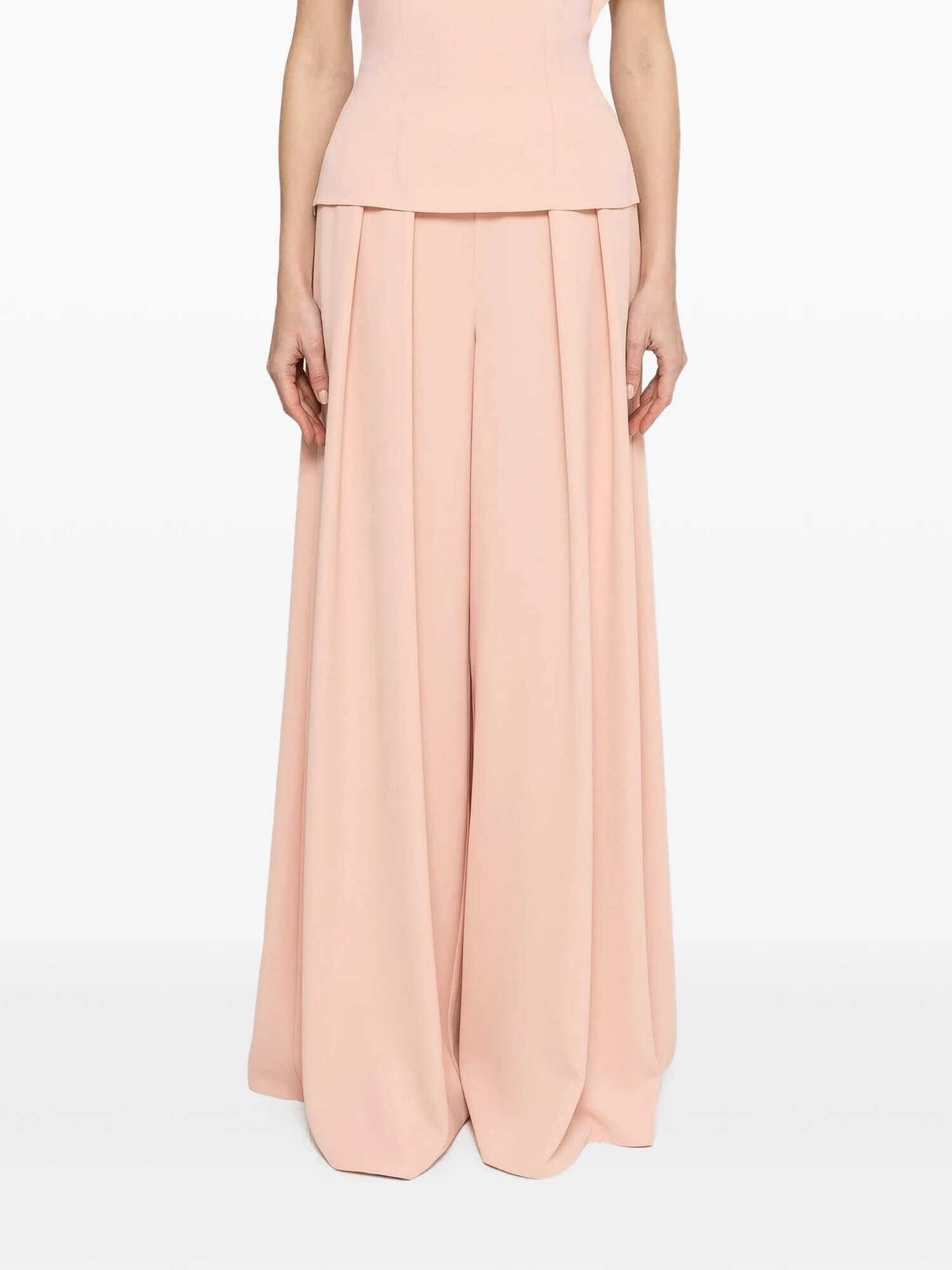 Брюки High-rise pallazo trousers