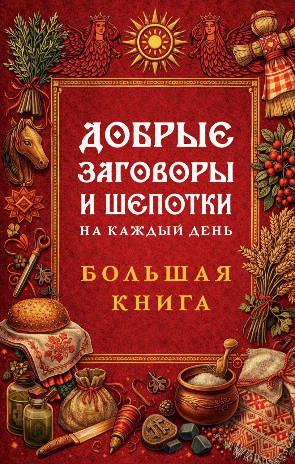 Добрые заговоры и шепотки на каждый день. Большая книга [Цифровая книга]