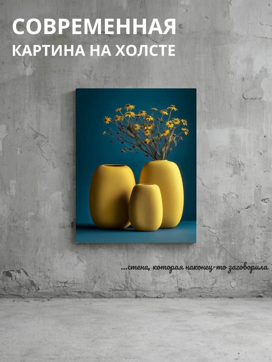 Картина на холсте Настенная картина в современном стиле 20x30 см