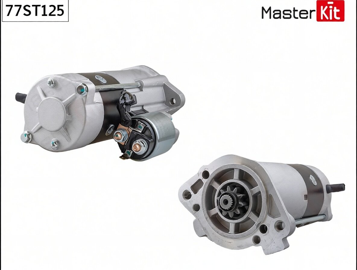 Стартер MITSUBISHI PAJERO 3.2Di-D 00-06 77ST125 MasterKit арт. 77ST125