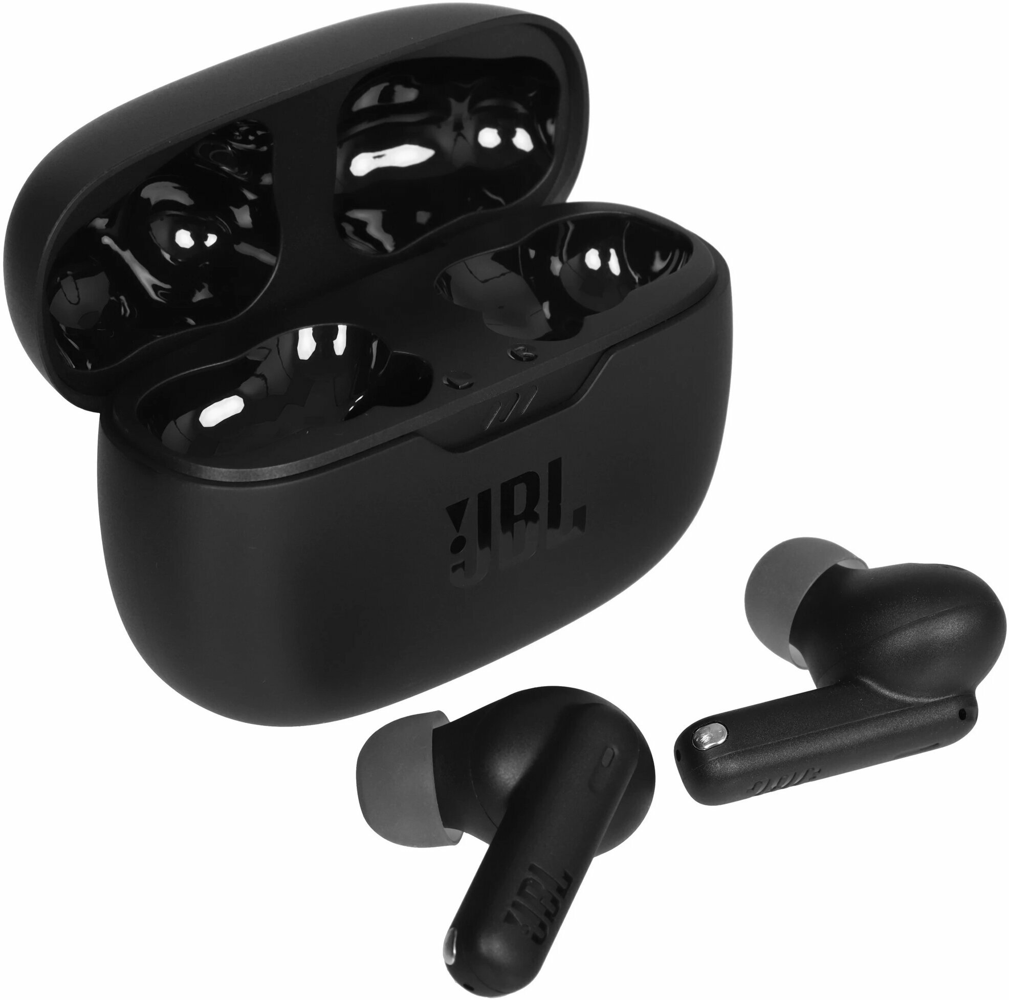Наушники JBL Wave Beam, Bluetooth, внутриканальные, черный (JBLWBEAM2BLK), Время работы до10ч, IP54, Bluetooth 5.3