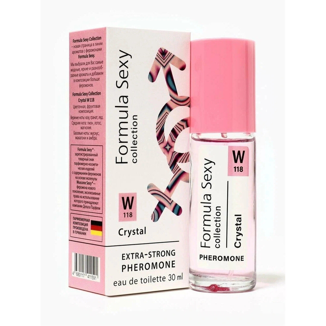 Туалетная вода для женщин Delta Parfum Formula Sexy Crystal W118 30 мл / Духи Дельта Парфюм Формула Секси Кристал 118