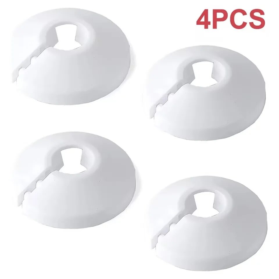 Заглушки для труб 15 мм, White, 4 шт.