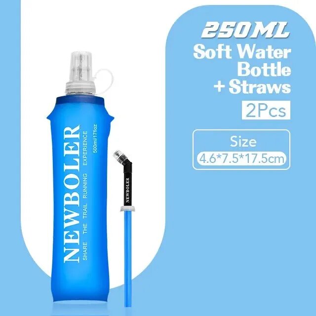 NEWBOLER складная бутылка для воды из ТПУ 250/500 мл