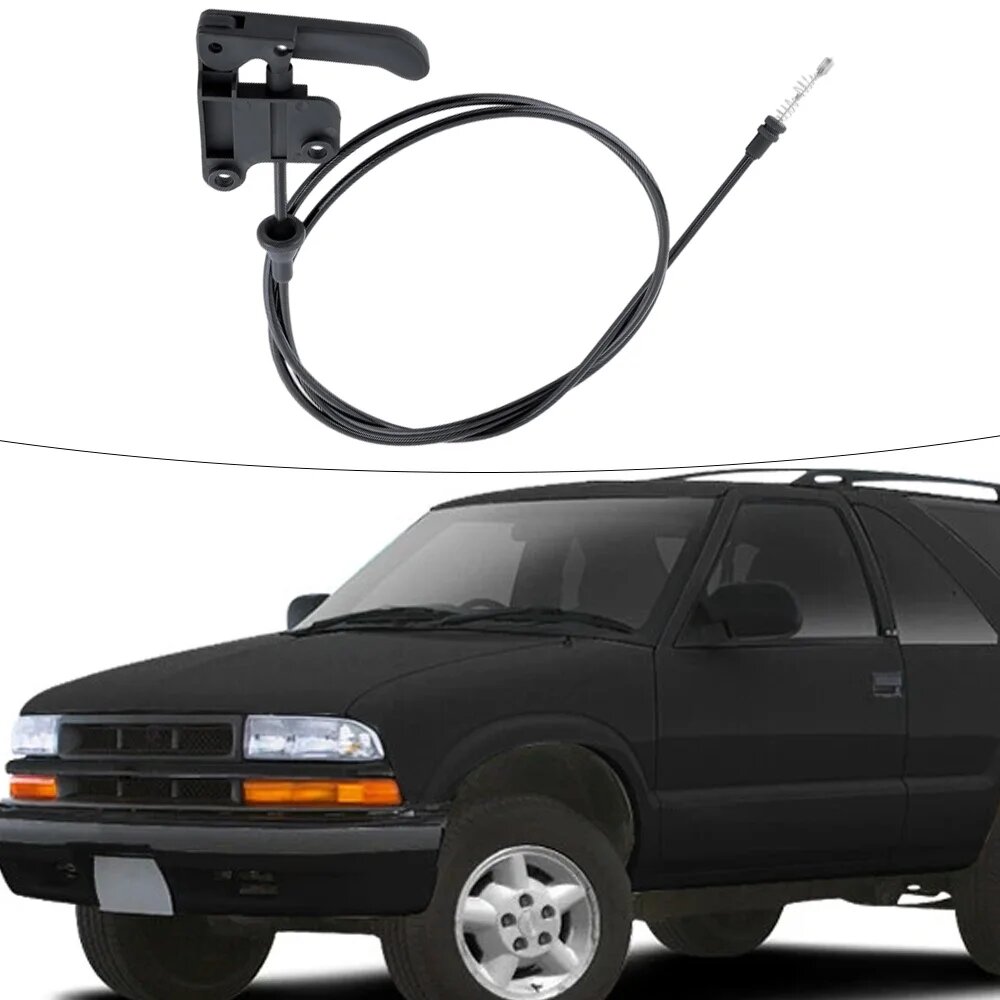 Трос освобождения замка капота двигателя для грузовика Chevrolet S10 Blazer GMC Envoy Jimmy Sonoma Truck Isuzu Hombre Oldsmobile Bravada