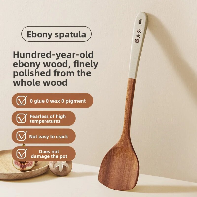 COOKER KING Черная деревянная ложка для риса Spatula