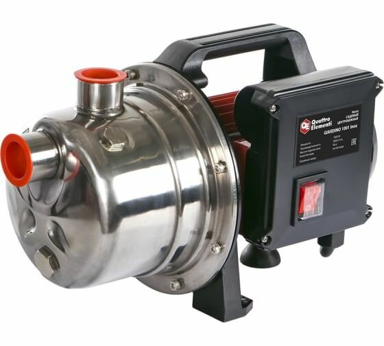 Садовый насос QUATTRO ELEMENTI Giardino 1001 Inox 910-195