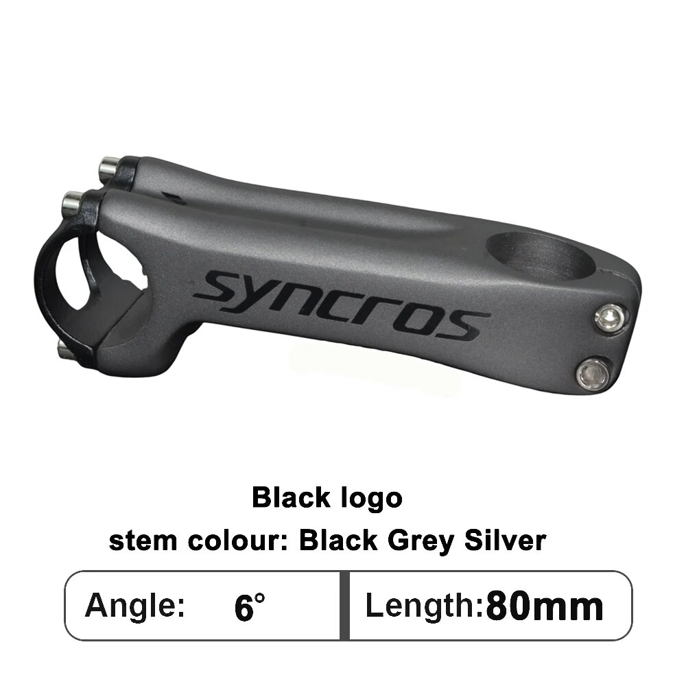 Syncros Вынос руля 80mm, 6°, Черный