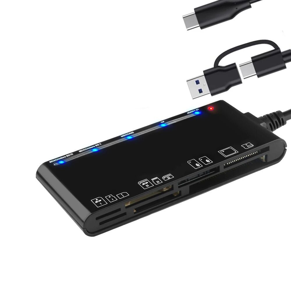 Многофункциональный картридер IRhasta CR7 USB 3.0