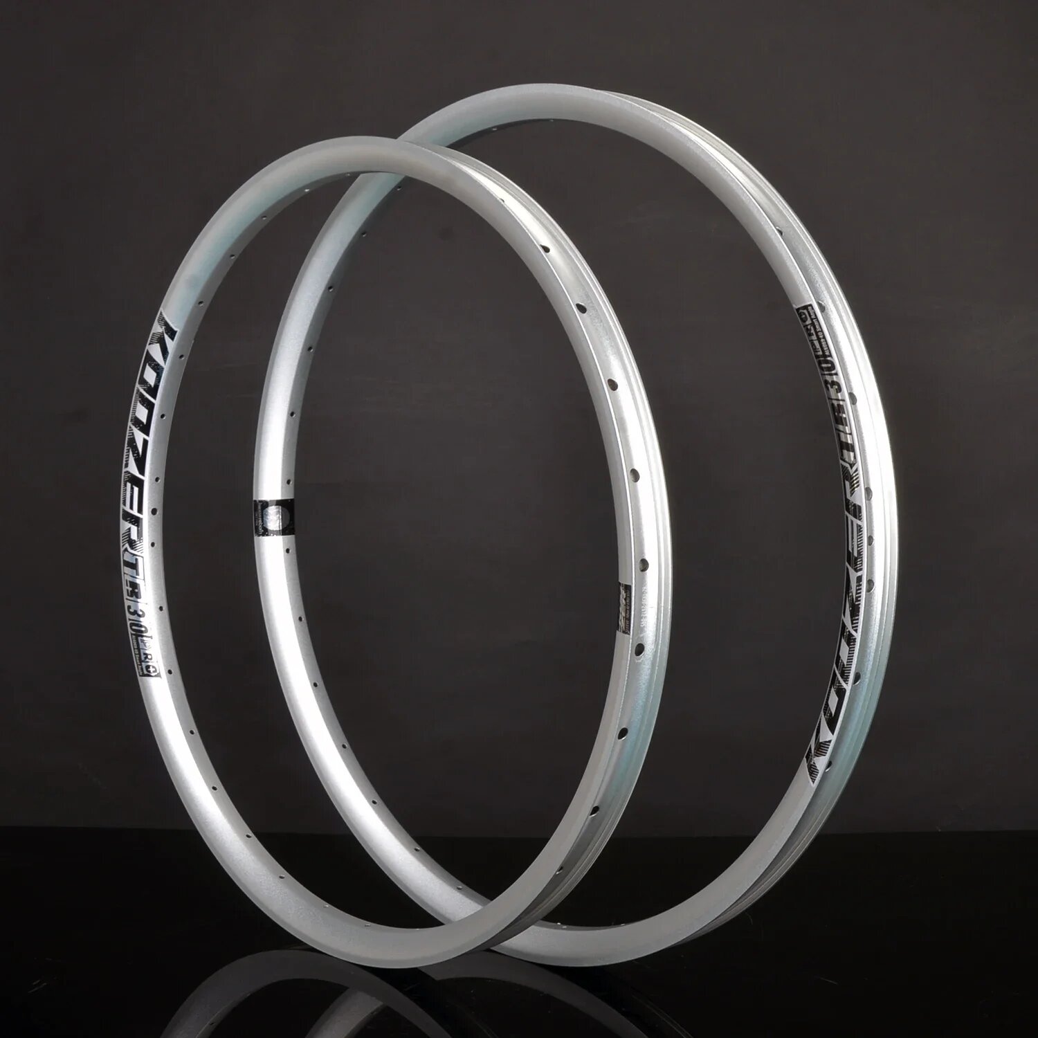 2 шт. обода Koozer TR30pro AL6069 черный 26"/27.5"/29" Tubeless Ready 32H для Silver 29er 32h 2pcs