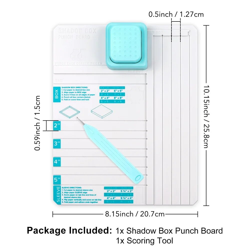 Shadow Box Punch Board