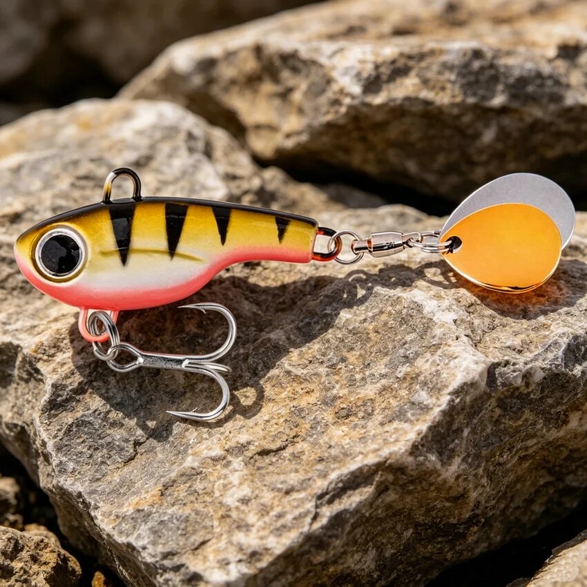 Металлическая рыболовная приманка VIB 5-25 г 10g-2.6cm, A-With hook