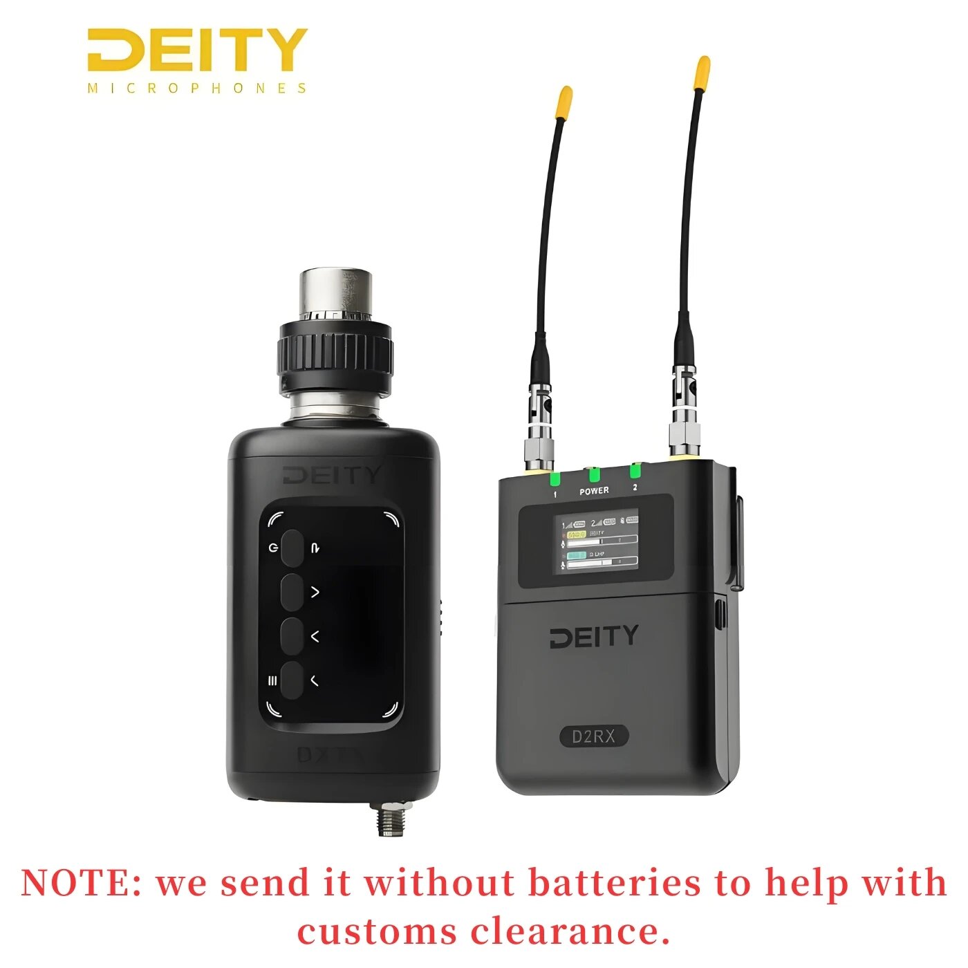 DEITY THEOS DXTX UHF Беспроводная система микрофонов