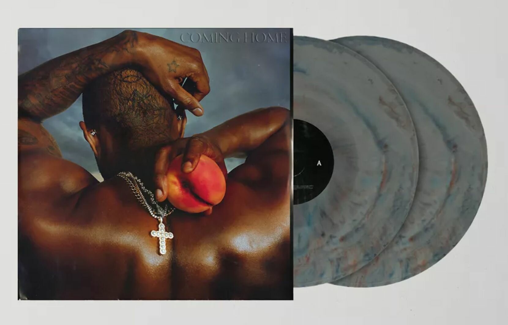 USHER - Coming Home (1000шт в мире Bone-Black-Red-Blue-Green Sky USA Limited) Цвет: "Разноцветное Небо", Виниловая Пластинка