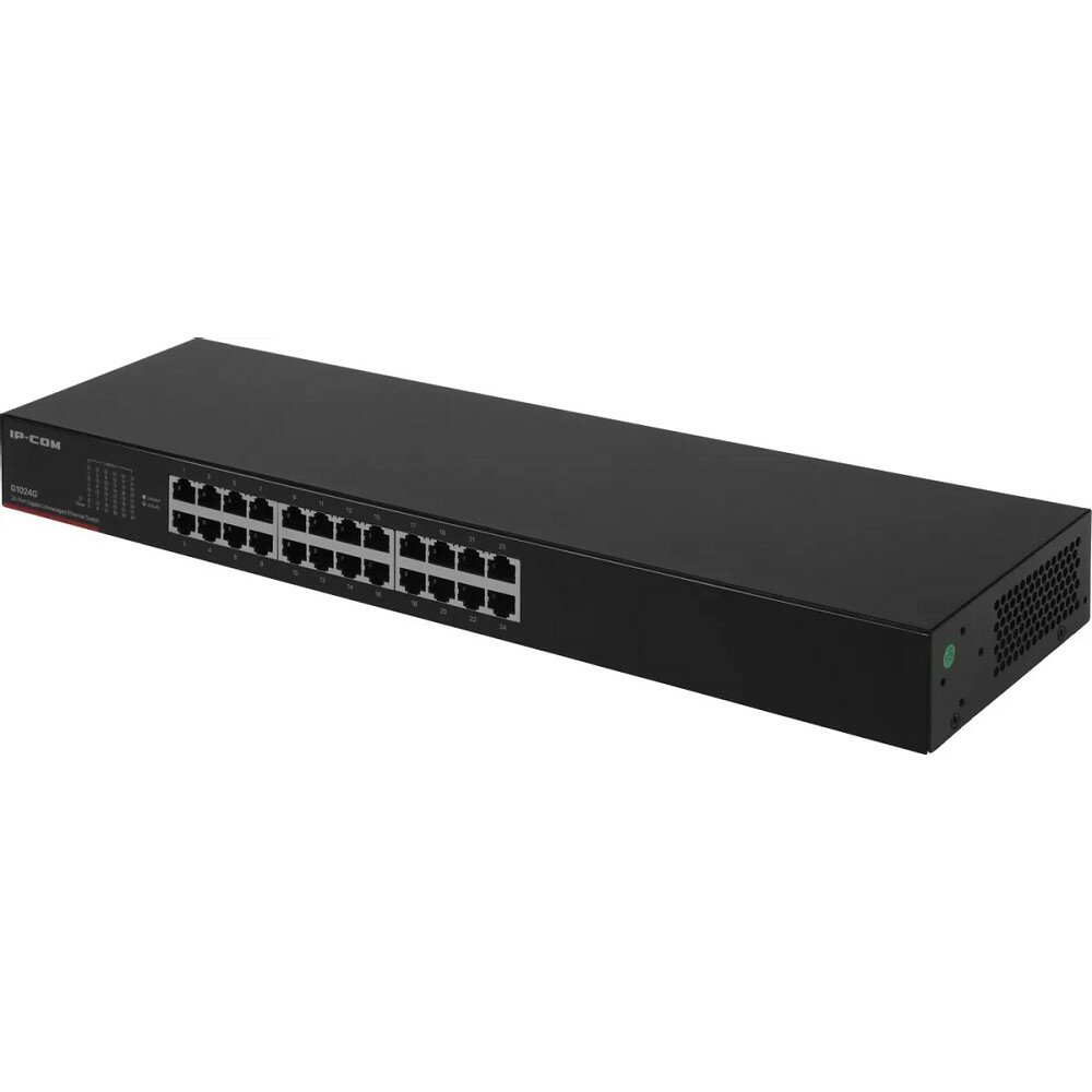 Коммутатор G1024G IP-COM Неуправляемый 24 портов 1000 Мбит/сек