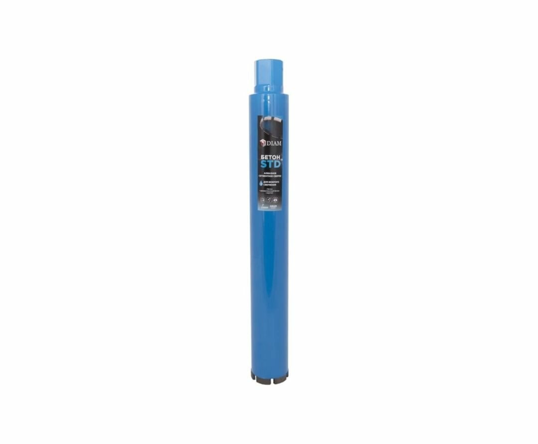 Сверло алмазное Бетон STD самс (62x450 мм; 6 сегметов; 1 1/4UNC) Diam 310113