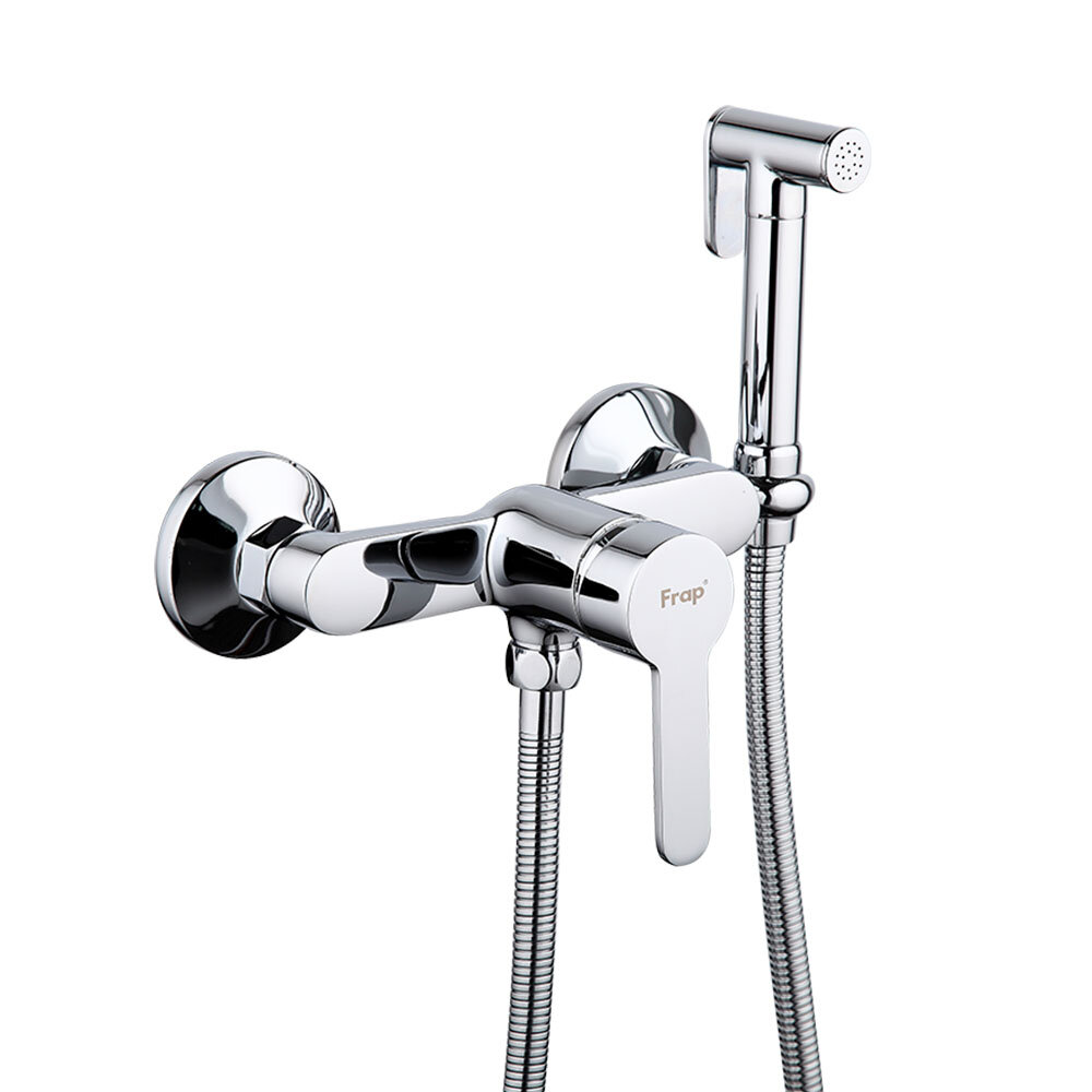 Гигиенический душ со смесителем FRAP F2041, хром