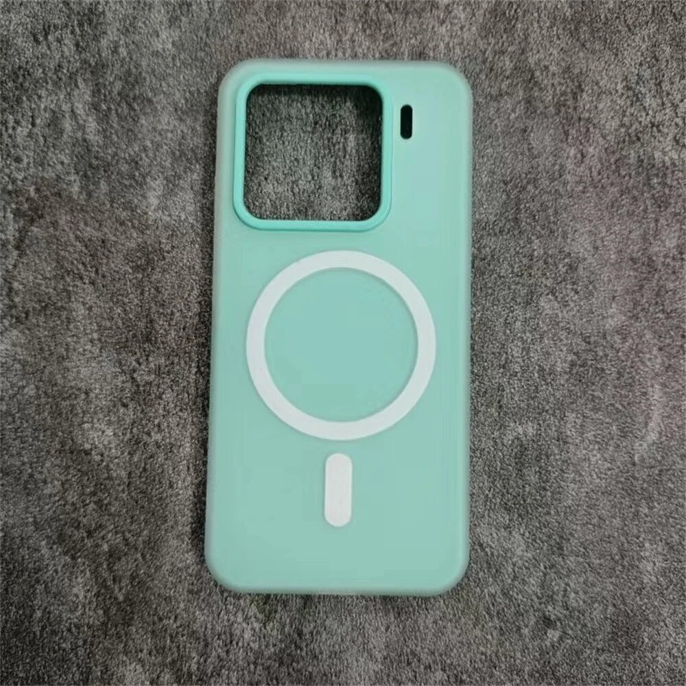Чехол Mi13 Jelly Color, магнитный дизайн 2 в 1, чехол для Xiaomi 13T 14 15 Pro, чехол для телефона с беспроводной зарядкой, принципиально