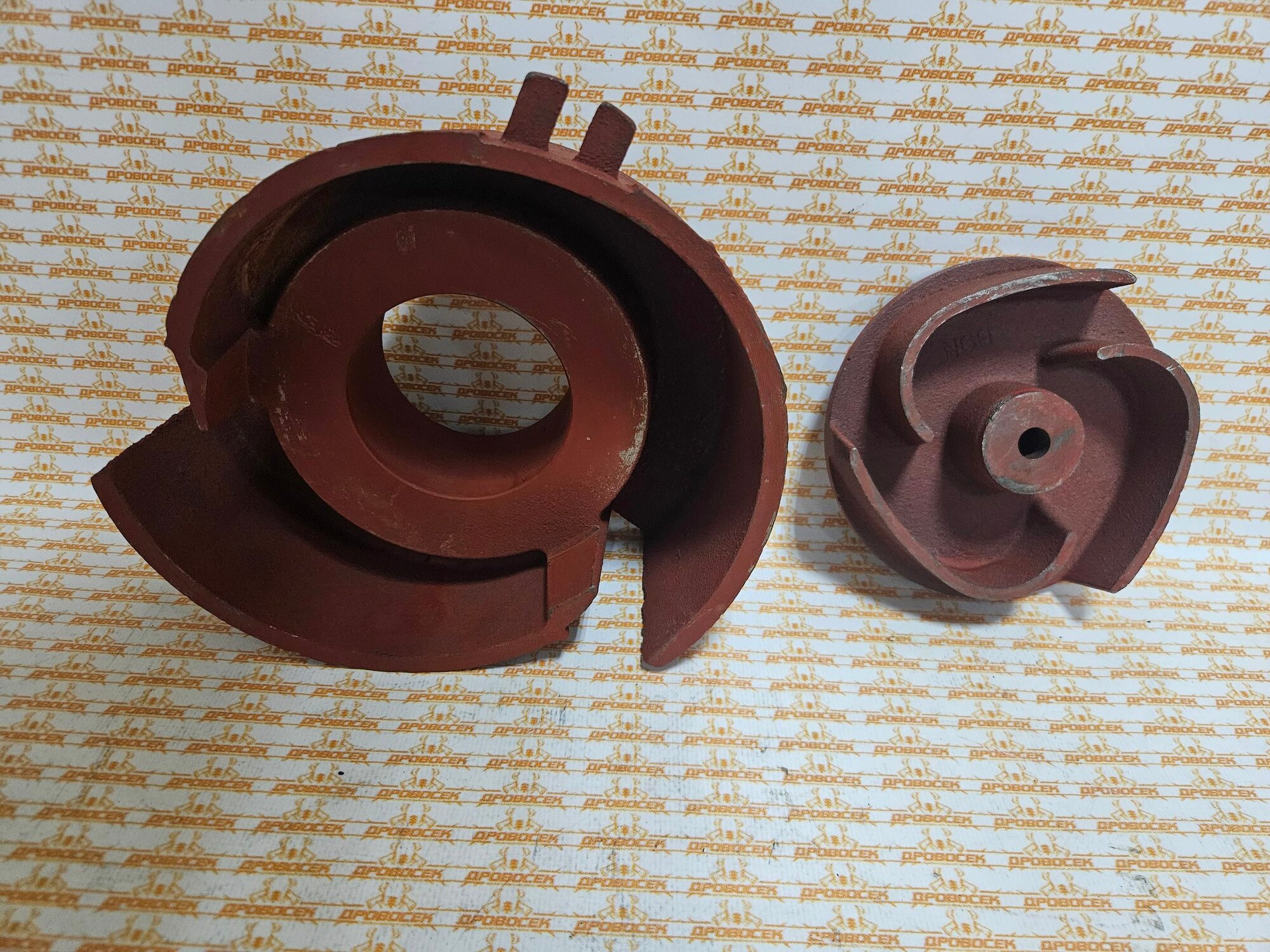 Улитка и диффузор для мотопомпы Sturm BP8703TW - 01.022.10024CAR-7